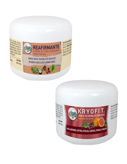 Set de crema para cuerpo recomendada para reafirmar día y noche Nagir ...