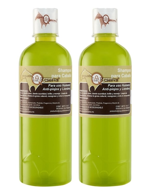 Set de shampoo Yeguada la Reserva anti piojos y liendres 1