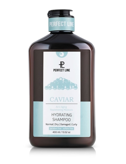Shampoo anti frizz hidratante de caviar Perfect Line 400 ml 1