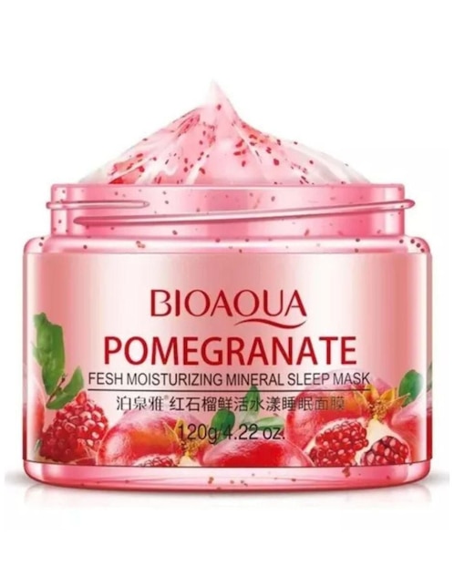 Crema facial recomendada para hidratar noche Bioaqua Sleeping Mask para ...