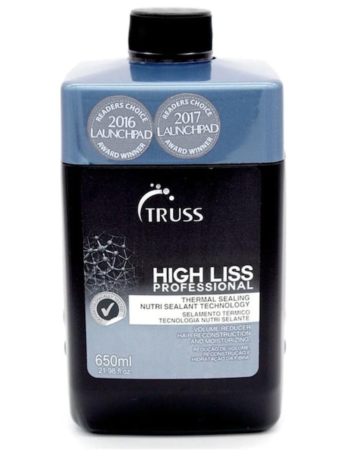 Tratamiento capilar High liss alaciante Truss 1