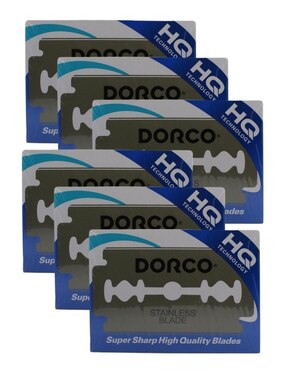 Navajas Dorco Azul 600 piezas