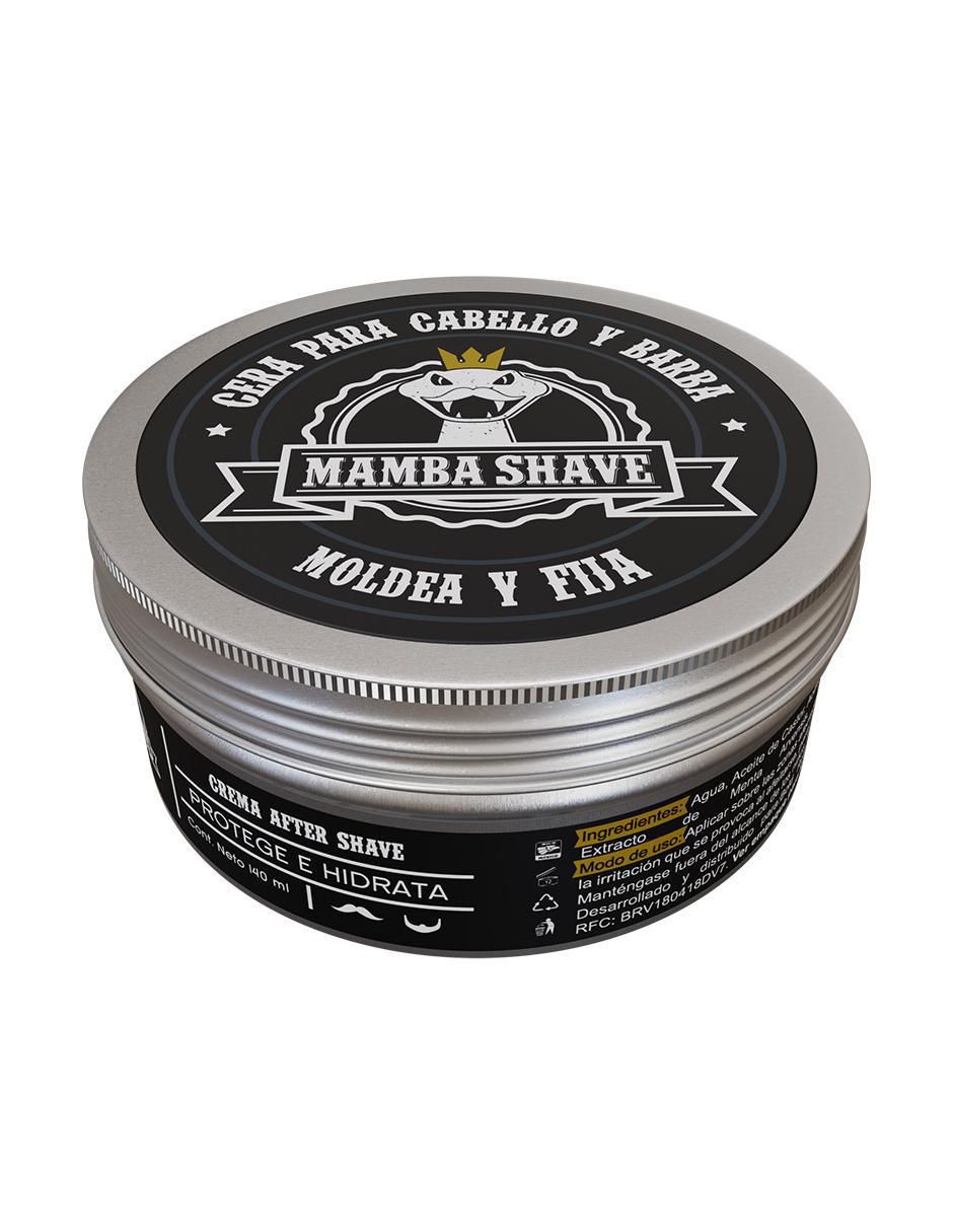 Cera para cabello y barba Mamba Shave recomendado para fortalecimiento